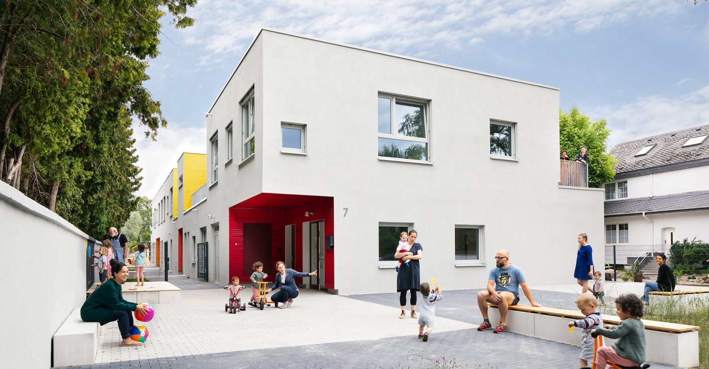 baukind – Daycare Centre KiKu Kinderland – Outdoor space – baukind Architekten